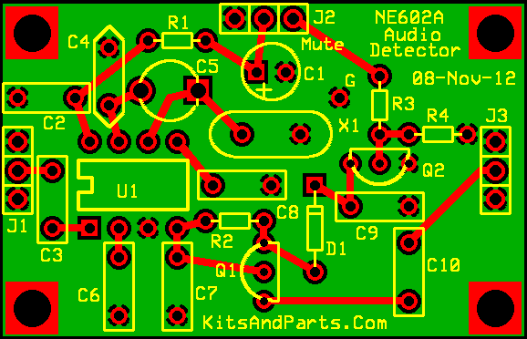 Gilbert Cell Audio Detector Kit